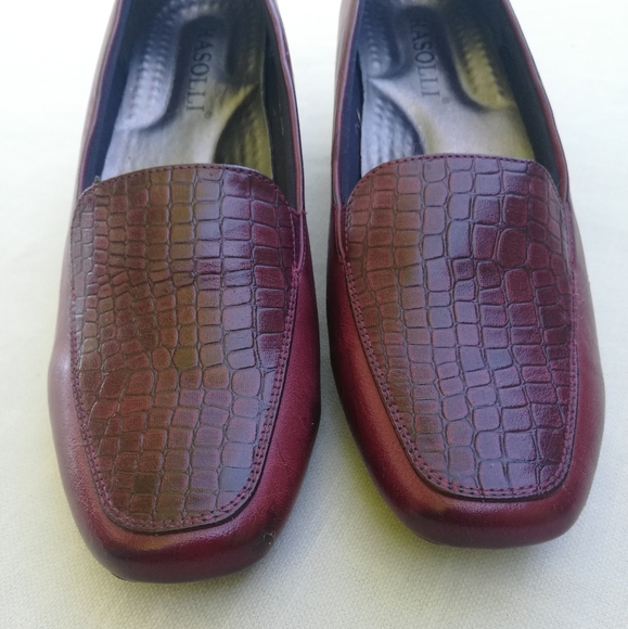 Rasolli | Shoes | Red Crocodile Print Rasolli Shoes | Poshmark